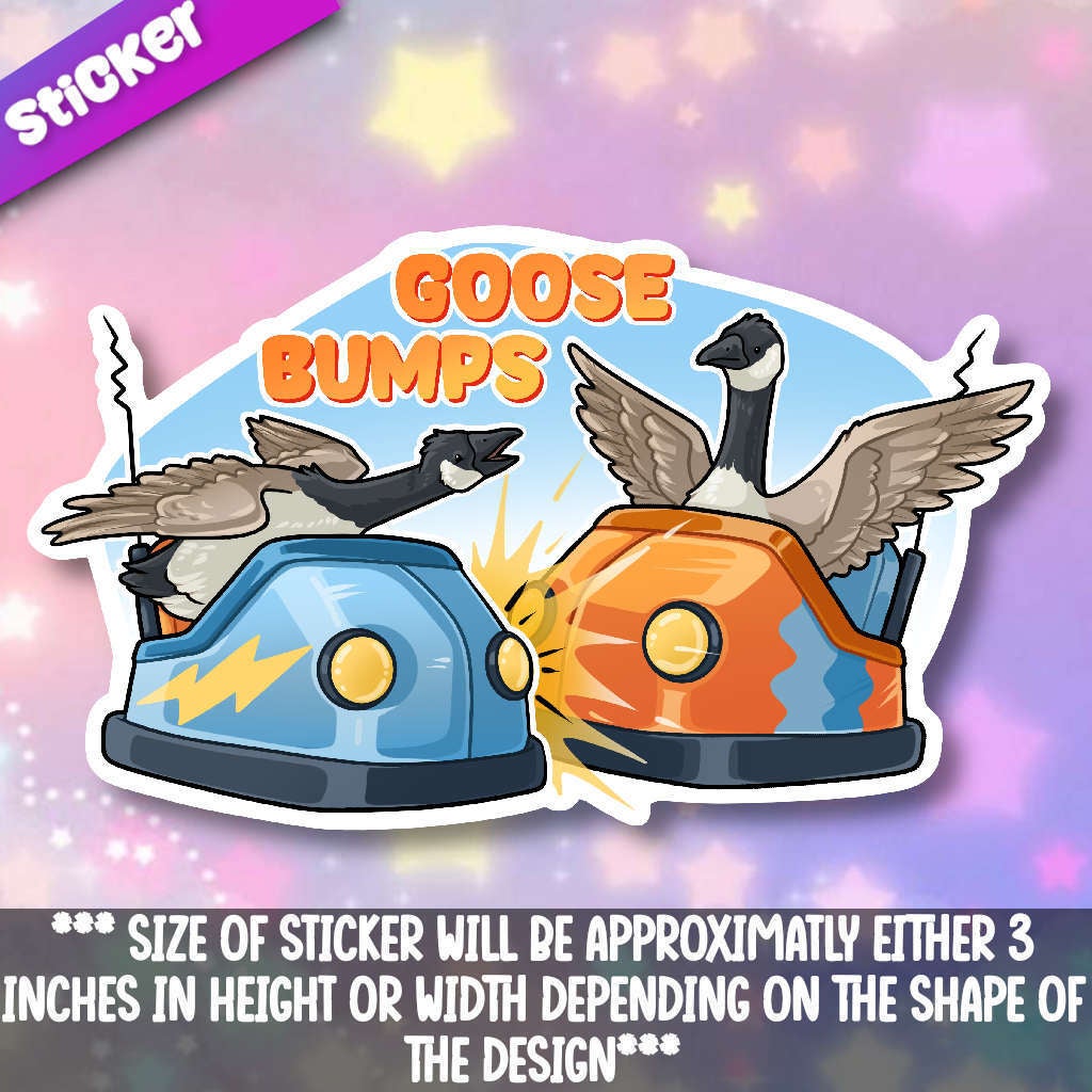 Mega Kawaii "Goosebumps" Sticker | Mod Market